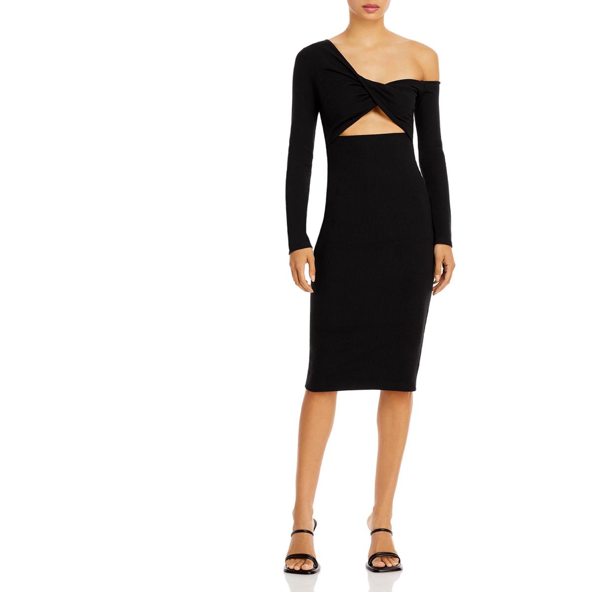 Fore Womens Cut Out Off The Shoulder Party Midi Dress BHFO 0997 | eBay