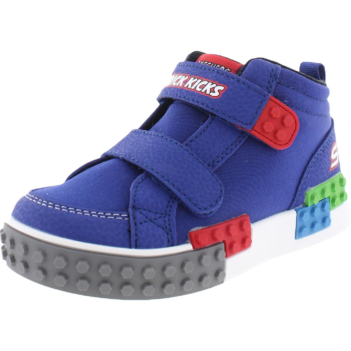 Skechers Kool Bricks-Lil Constructor Boys Embellished Laceless Casual ...
