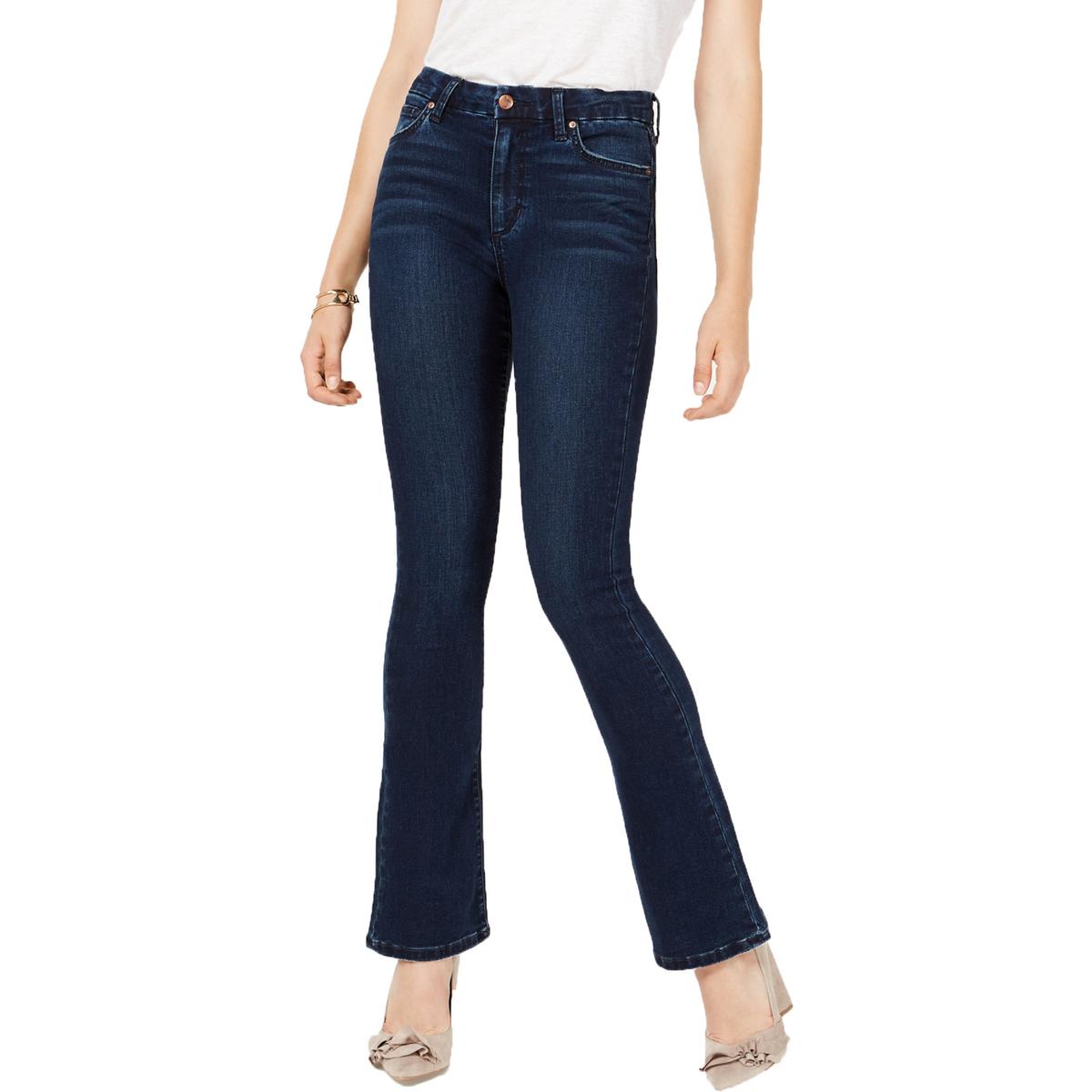 Joe's Womens Bekka Blue Curvy High Rise Dark Wash Bootcut Jeans 27 BHFO ...