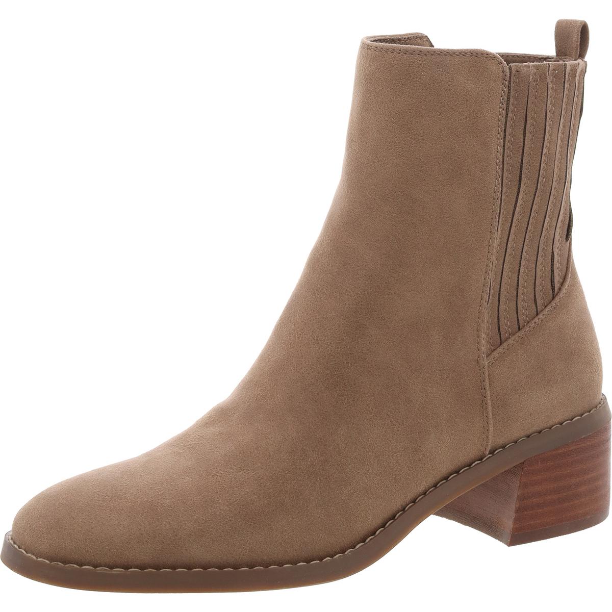 DV By Dolce Vita Womens Delilah Faux Leather Ankle Booties Shoes BHFO ...