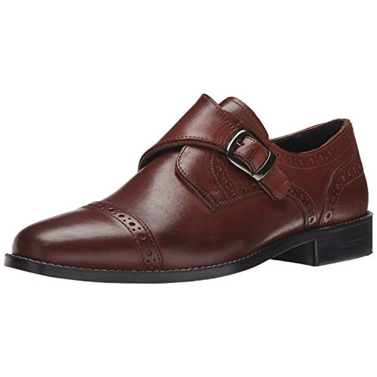 Nunn Bush 8759 Mens Newton Leather Oxfords Brogue Monk Shoes Derby BHFO