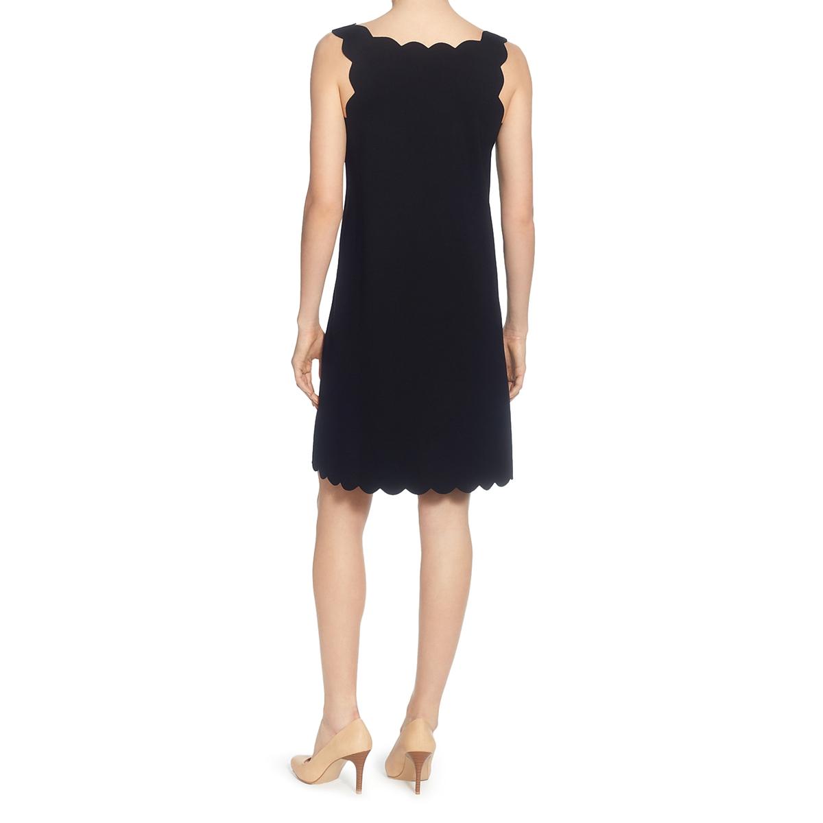 CATHERINE CATHERINE MALANDRINO Womens Joy Black Shift Mini Dress S BHFO ...