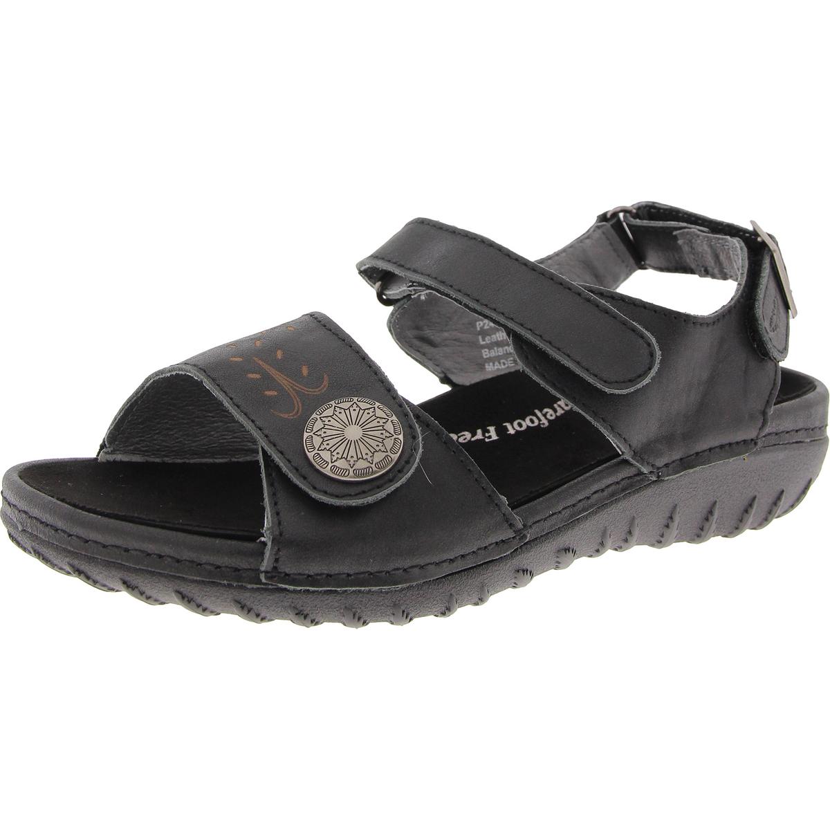 Barefoot Freedom Womens Strappy Leather Strappy Sandals BHFO 8616 | eBay