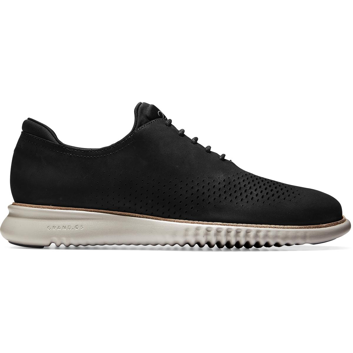 Cole Haan Mens 2.ZeroGrand Black Wingtip Oxfords Shoes 9.5 Medium (D ... Cole Haan Mens 2.ZeroGrand Black Wingtip Oxfords Shoes 9.5 Medium (D ...