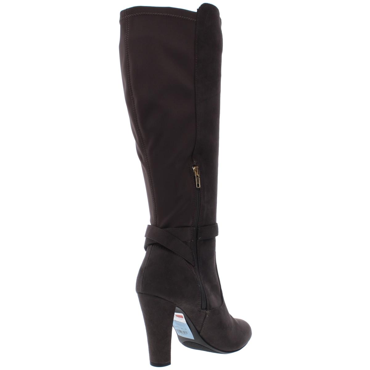 Bebe Womens Barya Gray Tall Knee-High Boots Heels 10 Medium (B,M) BHFO ...