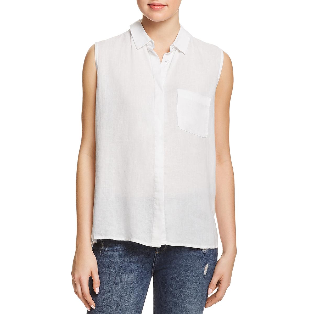 DL1961 Womens N7th & Kent Tencel Sheer Button-Down Top Blouse BHFO 5778 ...
