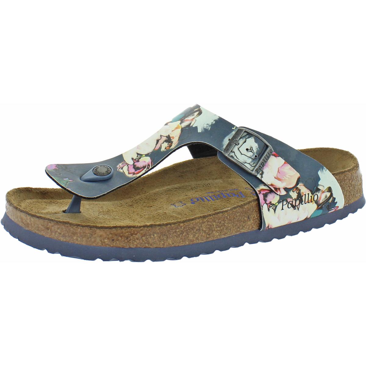 Papillio by Birkenstock Gizeh PAP Womens Birko-Flor Flat Footbed Sandals
