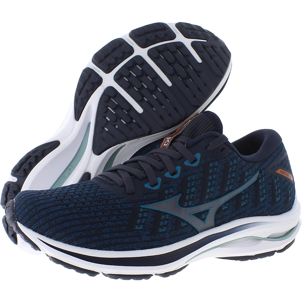 J1GC217590+411320.9P9U+Mizuno+Wave+Rider+25+Waveknit+Black%2FGrey-White+Men%27s+Si for sale ...